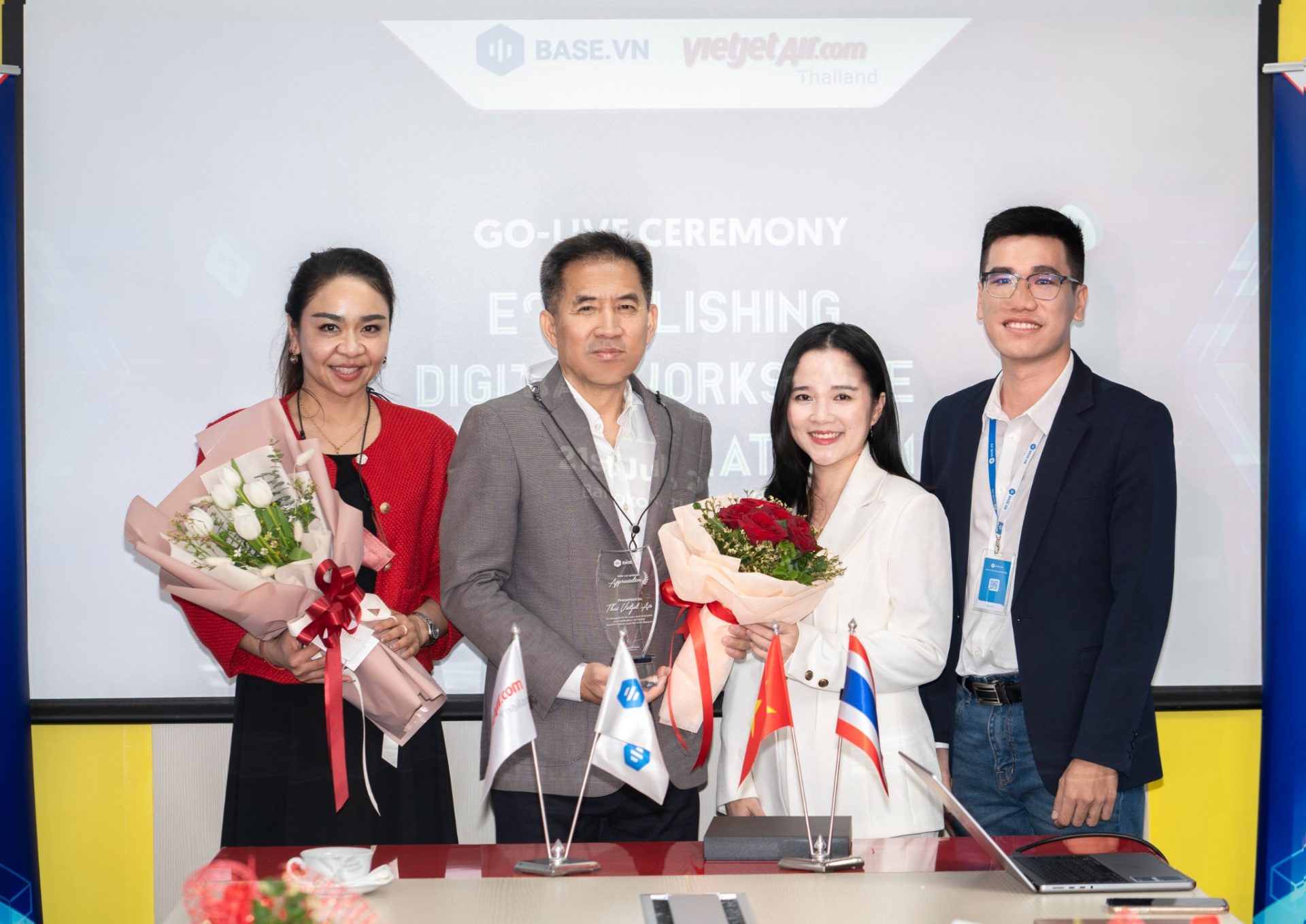 Thai VietJet chuyển đổi số cùng Base.vn